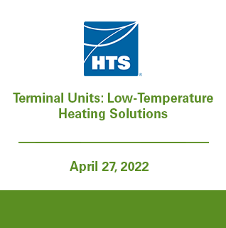 Terminal Units: Low-Temperature Heating Solutions